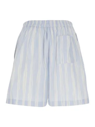 Jacquemus Mens Shorts Le Calecon Light Blue Cotton