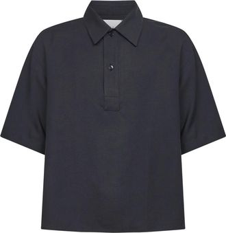 STUDIO NICHOLSON Homme, Tops, Bleu, Taille: L Polo