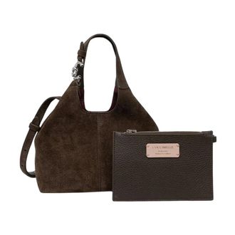 Coccinelle C-Easy Suede - Femme - Sacs - Vert - Taille: ONE Size