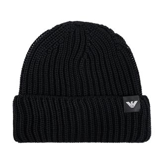 Emporio Armani Wollm&uuml;tze - - Accessories - Herren - Schwarzk - M