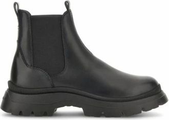 Hogan Homme, Chaussures, Noir, Taille: 44 EU H692 Chelsea Bottes