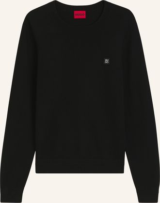 HUGO BOSS Hugo Pullover Setallo Regular Fit schwarz