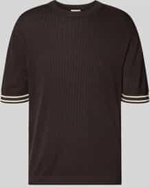 Drykorn Strickshirt mit Rundhalsausschnitt Modell DERICO