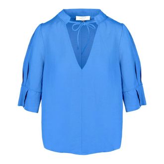 H&eacute;st Tilli Bluse - - Blouses & Shirts - Damen - Blau - XS