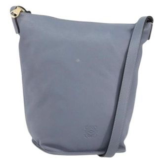 Loewe Sac Seau en Cuir Pre-owned - Femme - Pre-owned - Bleu - Taille: ONE Size
