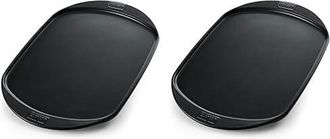 Weber Keramik Grillplatte/Plancha - Groß (49 x 35cm), BBQ-Grillpfanne aus Keramik mit Antihaftoberfläche, ideal für Smash-Burger, Fajitas, Spargel und mehr,