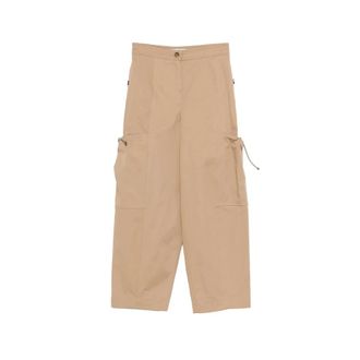 Max Mara Wide Hosen - - Trousers - Damen - Braun - S