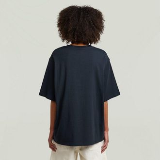 G-Star T-Shirt Relaxed Wmn Oversize mit Rundhalsform