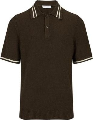 Sams&oslash;e & Sams&oslash;e Polo Sapedro en coton m&eacute;lang&eacute;