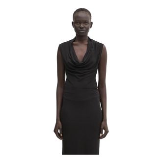 Anine Bing Jeanette Bodysuit - - Tops - Damen - Schwarzk - M