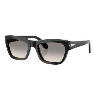 Persol unisex, Accessoires, Noir, Taille: 53 MM Po0091S Lunettes de soleil