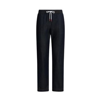 Kiton Damen, Hosen, Blau, LGr&ouml;&szlig;e