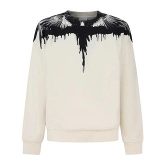 Marcelo Burlon Wings Style Sweatshirt - - Sweatshirts & Hoodies - Herren - Wei&szlig; - XS