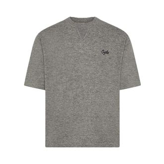 Cycle Gino T-Shirt S/S - - Tops - Herren - Grau - L