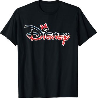 Disney Minnie Mouse Script Logo Vacation Trip Matching T-Shirt