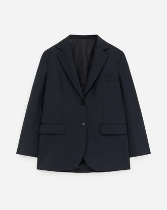 Arket Blazer Aus Wollmischung -Blau