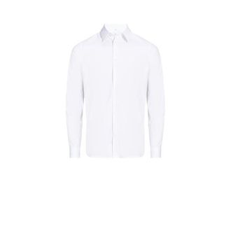 Au Printemps Paris Au printemps paris - schmales baumwollhemd - weiß