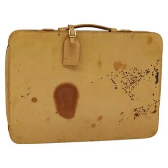 Louis Vuitton Pre-owned Cuir sacs-louis-vuitton - Femme - Pre-owned - Beige - Taille: ONE Size