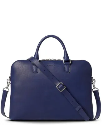 Shinola Aktentasche aus Leder - Violett