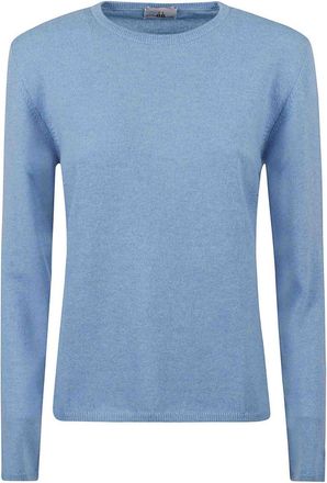 Eleven 88 Rundhalspullover - Blau