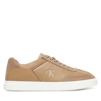 Calvin Klein Sneakers Calvin Klein Low Pro Cups Lth Mix Mg HW0HW02825 Beige