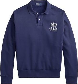 Polo Ralph Lauren Polo &agrave; logo brod&eacute; en coton m&eacute;lang&eacute;