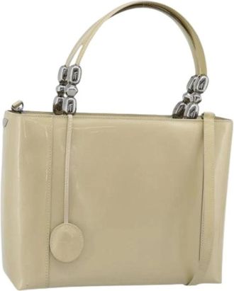 Dior Pre-owned Sac cabas vintage - Femme - Pre-owned - Beige - Taille: ONE Size