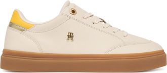 Tommy Hilfiger Sneakers Tommy Hilfiger CHIC SNEAKER ELEVATED FW0FW09400 Beige