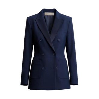 Kocca Eleganter Blazer mit Struktur - - Jackets - Damen - Blau - XS