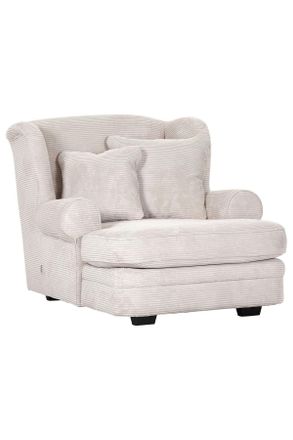 Ambia Home Xxl-Sessel, Natur, Textil, Buche, massiv, F&uuml;llung: Schaumstoff, 121x100x140 cm, Stoffauswahl, Wohnzimmer, Sessel, Polstersessel