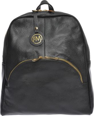 Roberta M Schwarz Rindsledertasche