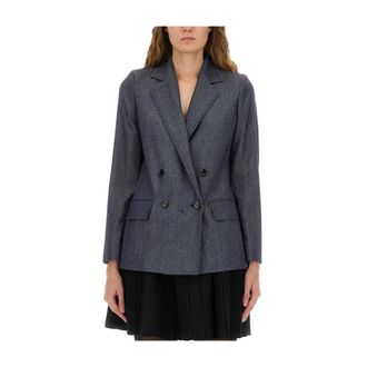Max Mara Blazer - - Jackets - Damen - Blau - M