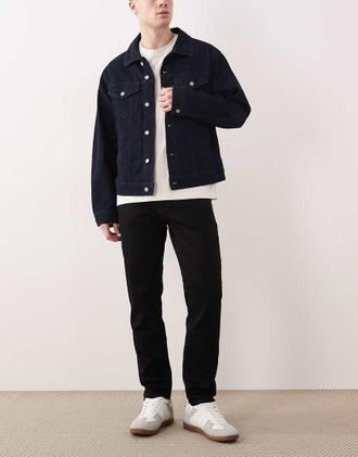 HUGO BOSS HUGO Red - 634 - Jean coupe fusel&eacute;e - Noir