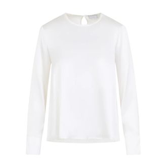 PESERICO Seidenbluse - - Blouses & Shirts - Damen - Wei&szlig; - XS