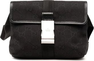 Gucci unisex, Pre-owned, Noir, Taille: ONE Size Sac Banane Pre-owned