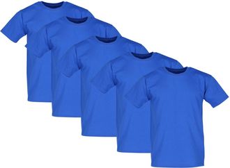 Fruit Of The Loom Valueweight T Shirt 5er-Pack Herren, Royal, 3XL