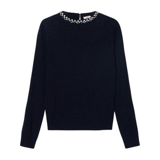 Oltre Damen, Strickwaren, Blau, LGr&ouml;&szlig;e