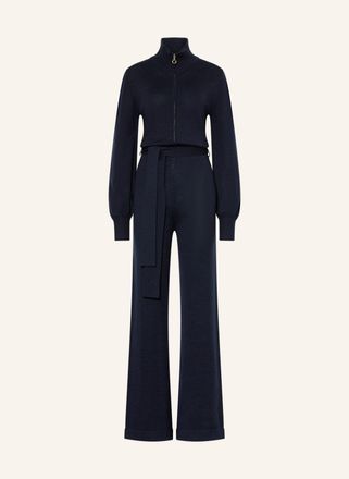 We Norwegians Jumpsuit Aus Merinowolle blau