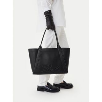 Karl Lagerfeld Handtasche KARL LAGERFELD B1W30066 Schwarz