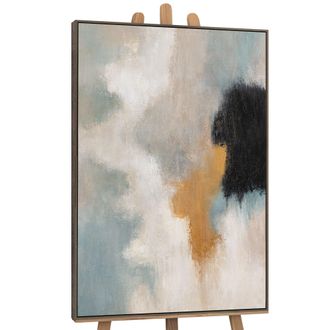 Yohji Yamamoto Art Acryl Gemälde auf Leinwand mit Rahmen Minimalismus Abstrakt In Zarte Töne handgemalt Wandbild Wohnzimmer modern Wohndekor Bilder Büro echte Kunst 