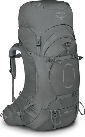 Osprey Ariel Unisex Rucksack, 55L, Medium Gray, XS/S