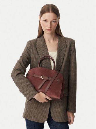 Coccinelle Handtasche TLB Coccinellesabine Suede Bi E1 TLB 18 04 01 Dunkelrot