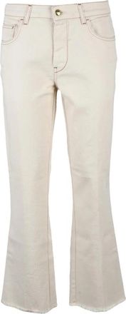 Fay Femme, Jeans, Beige, Taille: W26 Jeans Bootcut