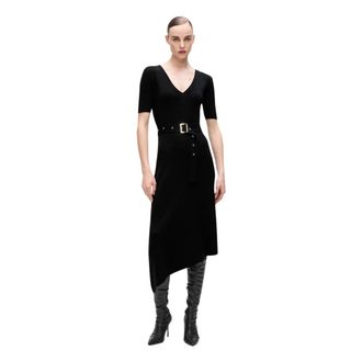 Karl Lagerfeld Midi-Kleider - - Dresses - Damen - Schwarzk - L