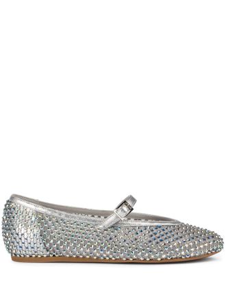 Le Silla ballerines Gilda - Argent