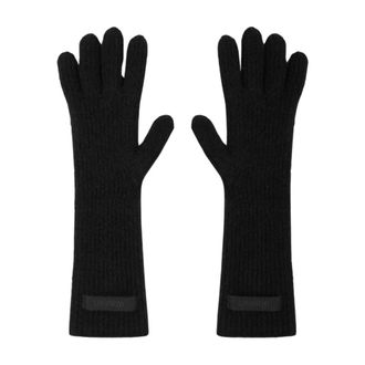 Jacquemus Femme, Accessoires, Noir, Taille: ONE Size Les Gants Gros Grain