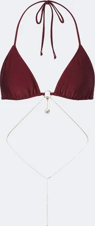 Bananhot Verziertes Bikini-Oberteil