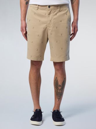 North Sails Chino-Shorts Freiheit bestickt