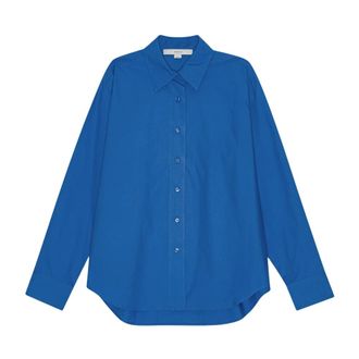 Remain Damen, Blusen & Hemden, Blau, LGr&ouml;&szlig;e