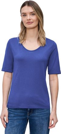 Street One T-Shirt mit Turn-Up Amparo Blue 34